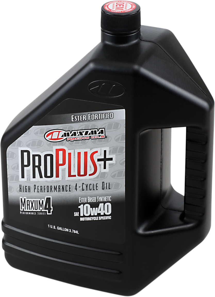 MAXIMA RACING OIL Pro Plus 4T Oil 10W-40 1 U.S. gal. 30-029128| Santa ...