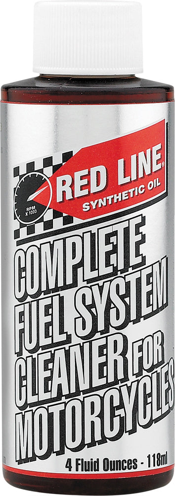 Red Line Complete Fuel System Cleaner 4oz| Santa Clara Cycle